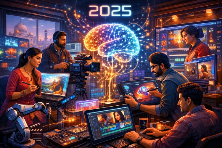 जनरेटिव एआई (Generative AI) कैसे 2025 में क्रिएटिव इंडस्ट्रीज को बदल ...